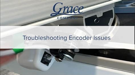 How To Troubleshoot Encoder Issues