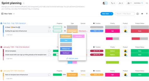 Software development template | monday.com