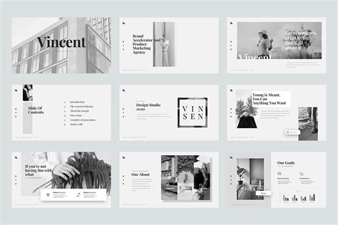 干净有创意的ppt模板下载 Pptx 云瑞设计