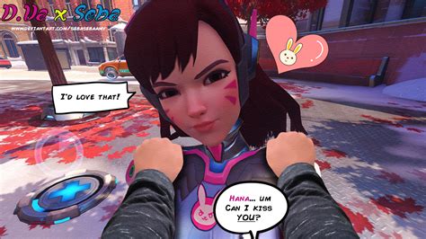Dva X Seba Can I Kiss You Overwatch 2 By Sebasebaamv On Deviantart