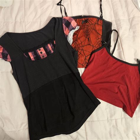 Mall Goth Tops Small Cute But Trying To Declutter Depop