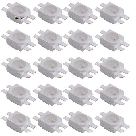 50pcs Sk6812 Mini E Rgb คล้ายกับ Ws2812b Sk6812 3228 พิกเซลชิป Led ที่อยู่ส่วนบุคคลสี Dc5v