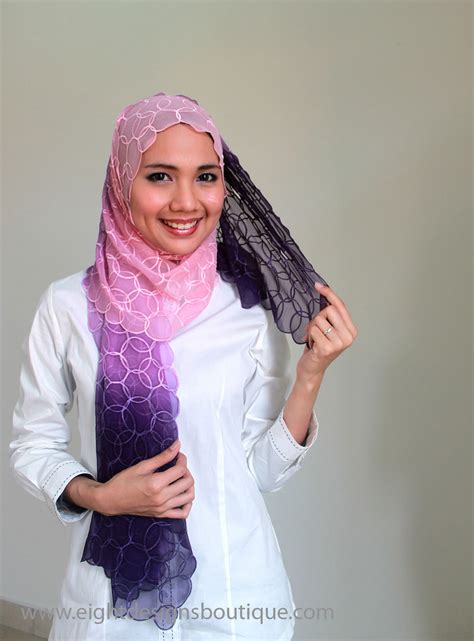 Gugurl Tutorial Cara Pakai Shawl 2