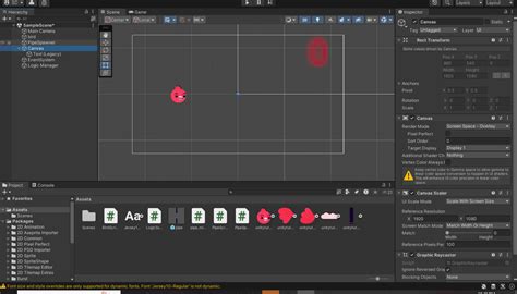 Text Is Blurred And Is Not Showing On The Game Scene Runity