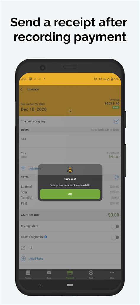 Invoice Maker Bill Clients Estimate Receipt Apk For Android Download