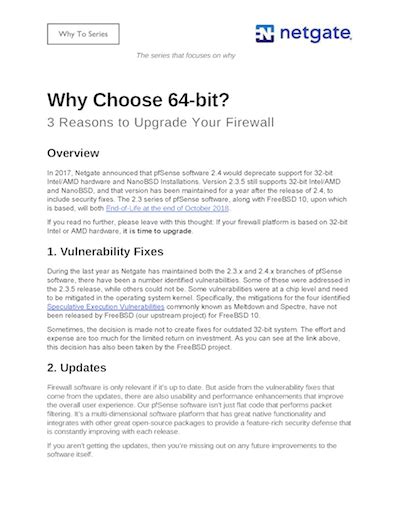PfSense Plus Software Why Choose Bit For PfSense