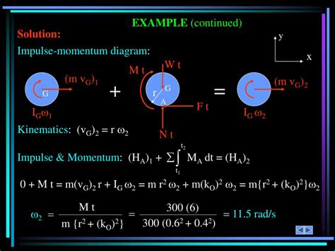 Ppt Linear And Angular Momentum Principle Of Impulse And Momentum