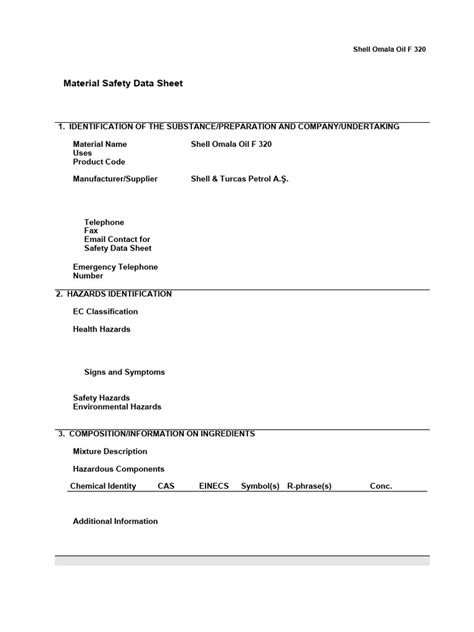 msds en shell omala f 320 pdf