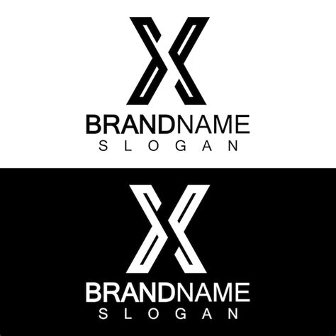 Premium Vector Letter X Vector Logo Template Illustration Design