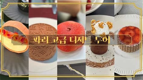 🇫🇷episode03 디저트 하나에 3만원🥹 프랑스 제과 유학생의 파리디저트 투어 파리브이로그 Paris Vlog