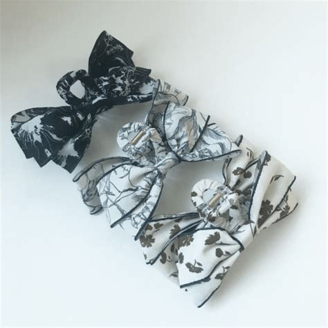 고급 인기 플라워 패턴 왕리본 대왕 헤어 집게핀 올림머리 반묶음 봄 여름 가을 겨울 베스트 에이블리