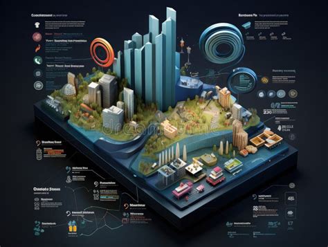 3d Infographic Data Visualizations And Charts Complex Information With