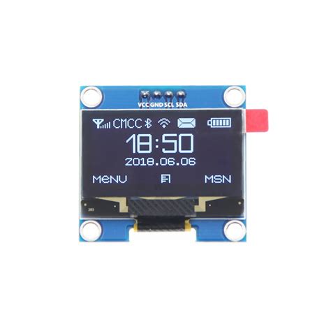 Oled Display Module Inch Iic Interface Sh Compatible With U N O Lcd Serial Screen Buy