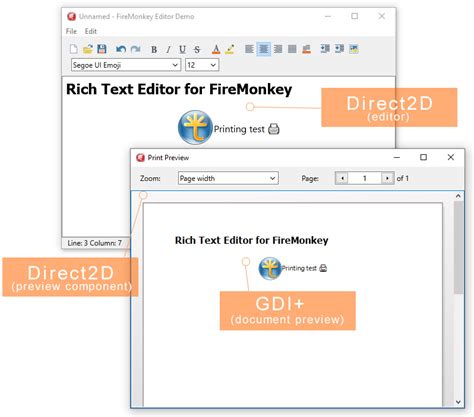 Trichview Scalerichview Reportworkshop Rvmedia Components For Delphi