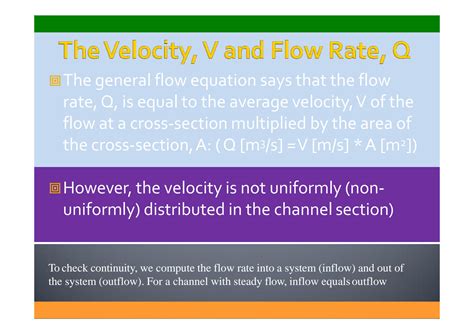 SOLUTION Lecture Velocity And Pressure Distribution Studypool