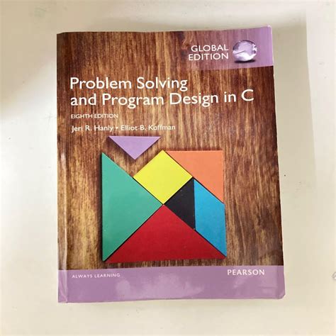 problem solving and program design in c 8th edition design talk