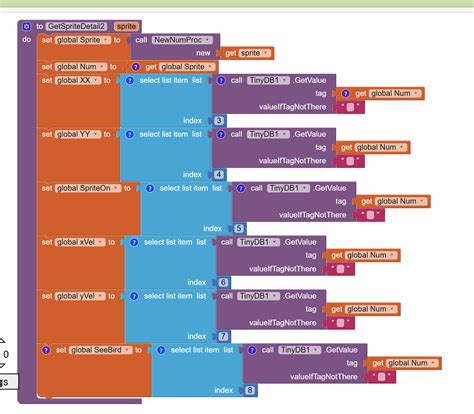 four sprites unreliable from list mit app inventor help mit app