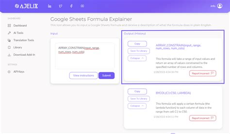 How To Explain Google Sheets Formulas With AI Tutorial AI For Data Analysis Ajelix