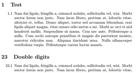 Spacing Numbering And Text Alignment With Enumerate Tex Latex