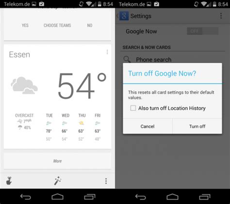 Disable Google Now Completely On Your Android Device GHacks Tech News