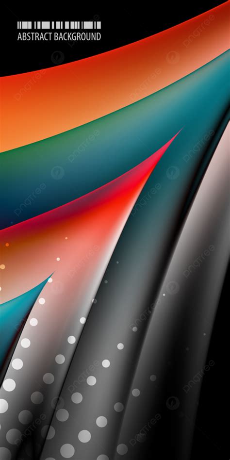 Abstract Colorful Background Graphics Template With Blended Multiple Geometric Objects Wallpaper