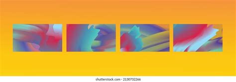 set gradient background abstract bright soft stock vector royalty free