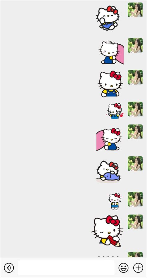 谁还没有hello Kitty表情包！！（第二弹）
