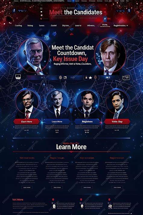 Dynamic Layout Web With Parallax Scrolling Effect Futuristic Inspired
