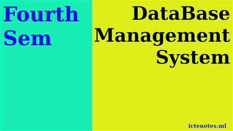 Data Base Management System Notes By TutorialsPoint