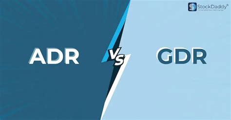 Difference Between ADR And GDR Stock Market Financial Education Adr