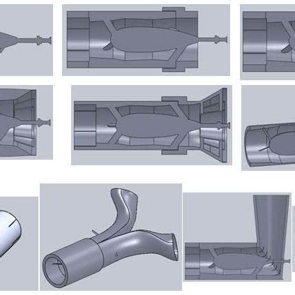 SARL Example Diffuser Designs Tested Using SolidWorks Download Scientific Diagram