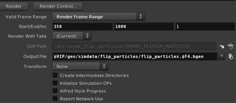 FX Thinking Houdini Explicit Cache