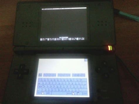 DSLinux Linux Running On A Nintendo DS