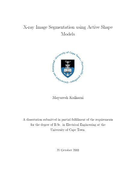 paper uct digital image processing university of cape town