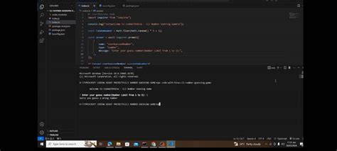 how i solved a cli numbers guessing game hina m ismail posted on the