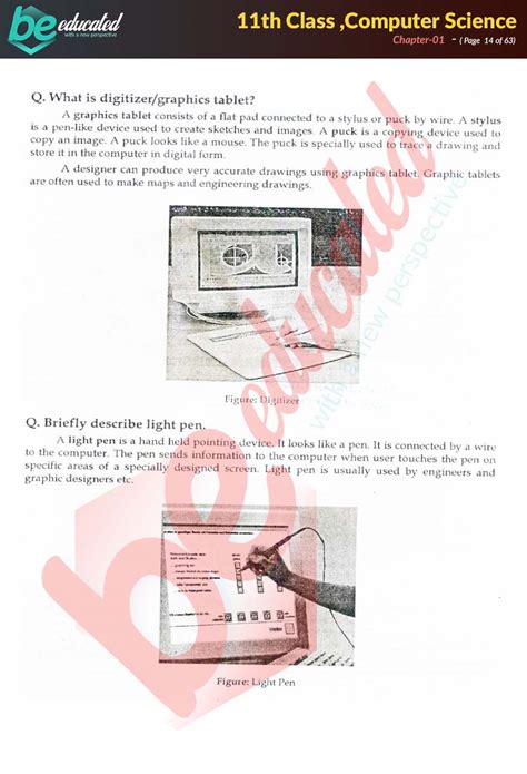 Cahpter 1 Computer Science Ics Part 1 Notes Inter Part 1 Notes