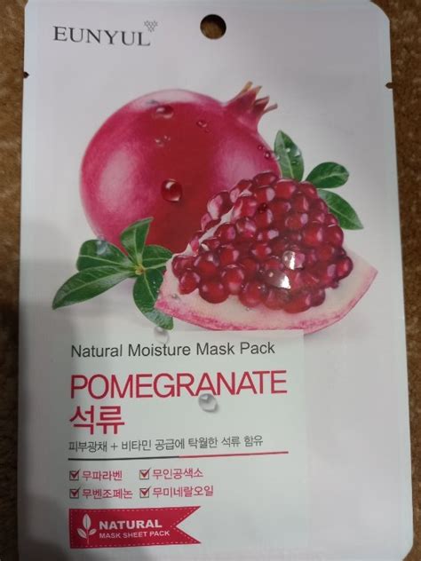 Eunyul Увлажняющая Тканевая Маска Для Лица Гранат Natural Moisture Mask ...