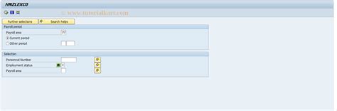 pc00 m43 lexc sap tcode payroll reports exception report 43