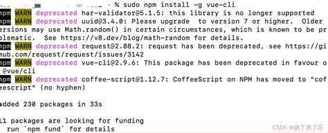 Mac Vue Cli问题 安装报错 Errno 13mac创建vue项目报错 13 Csdn博客