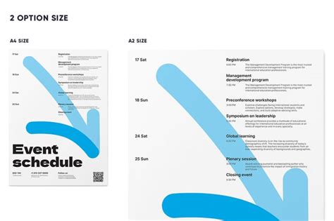 Event Schedule Program Poster Print Templates Ft Event And Program