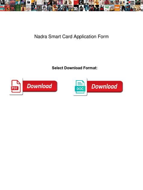 Fillable Online Nadra Smart Card Application Form Nadra Smart Card Application Form Orlando Fax