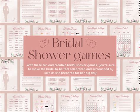 Bridal Shower Games Bridal Shower Bingo Bachelorette Gameprintable