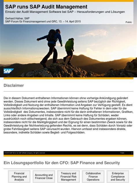 PDF SAP Runs SAP Audit Management DOKUMEN TIPS