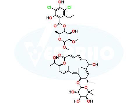 Fidaxomicin Impurities And Related Compound Veeprho