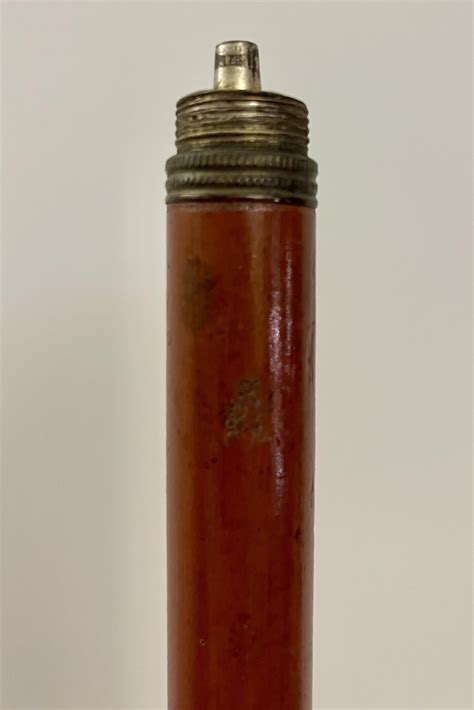 System Walking Stick With The Function Of Smoking Pipe France 1900