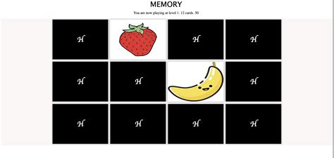 GitHub VaheM Memory Game JS Memory Game JS