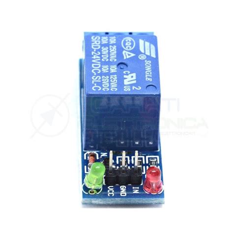 MODULO SCHEDA RELE CANALE OPTOISOLATO A V ARDUINO SHIELD Vdc