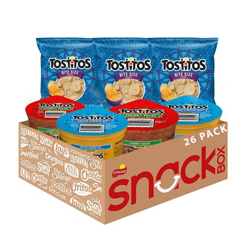 Tostitos Chips And Dip Mix Variety Pack Snacks 26 Pk Shelhealth