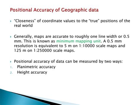 Components Of Spatial Data Quality In Gis Pdf