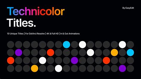 Davinci Resolve Templates · Easyedit Stock